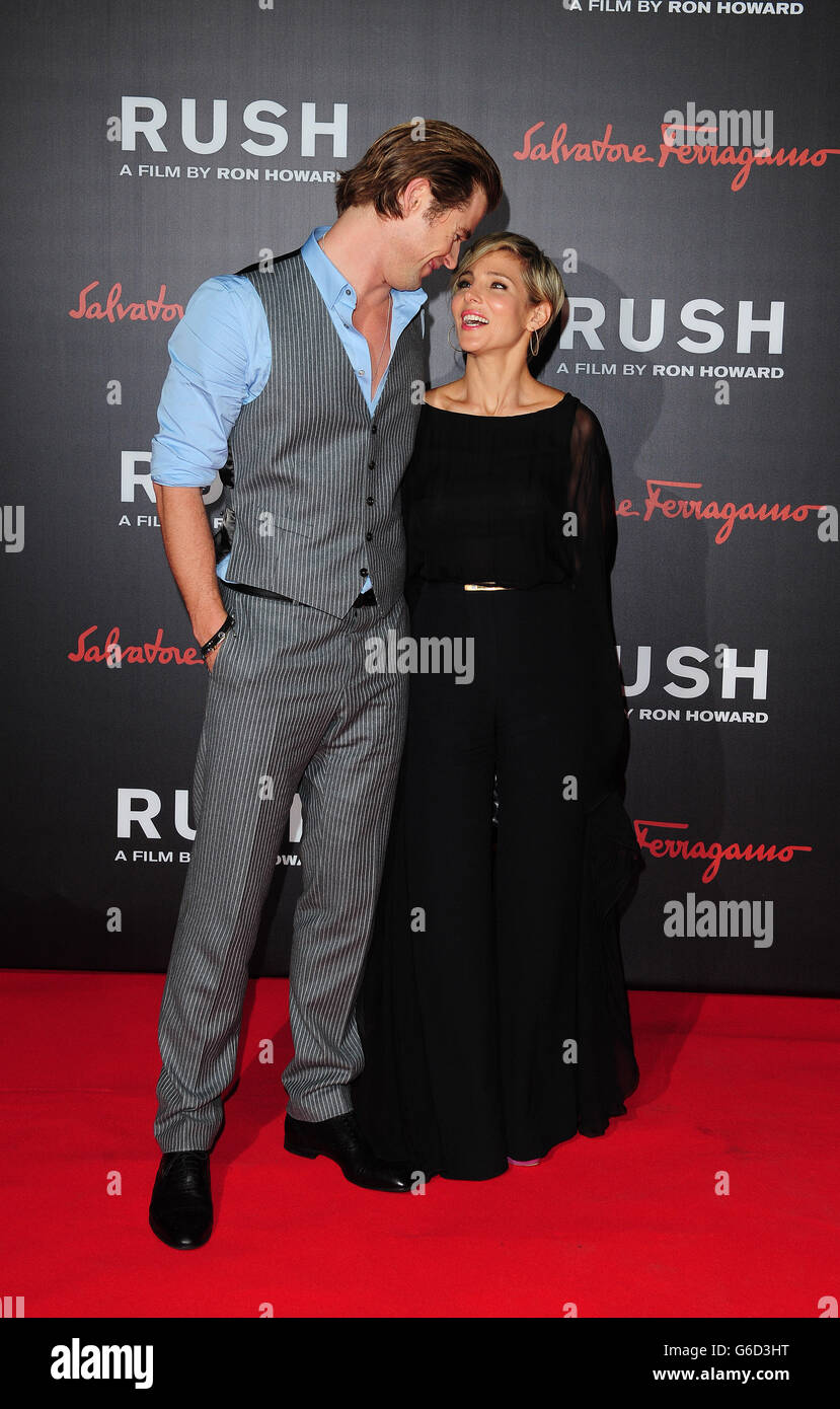 'Rush' Premiere - London Stock Photo - Alamy