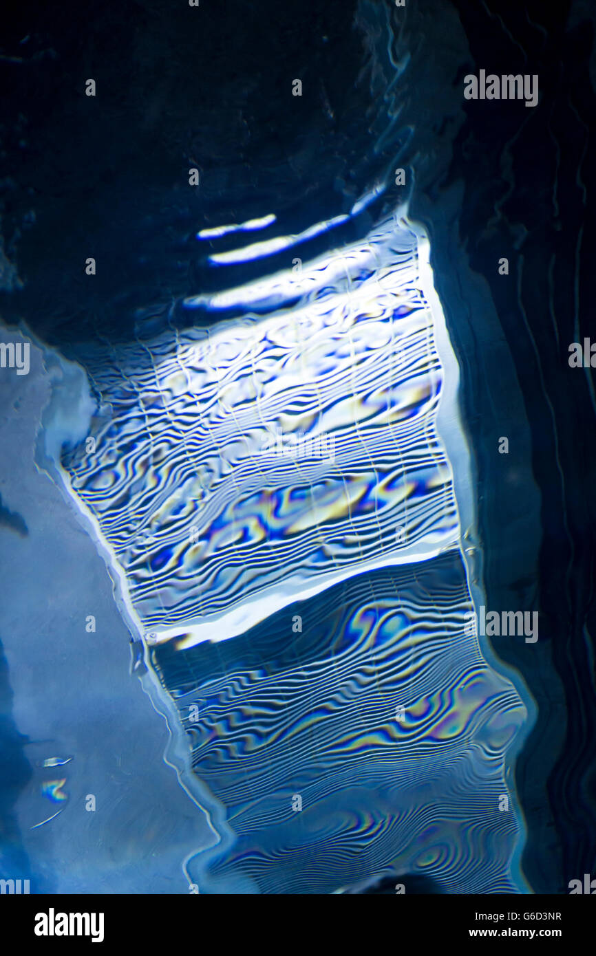 abstract reflection in the water for backgrounds Stock Photo - Alamy