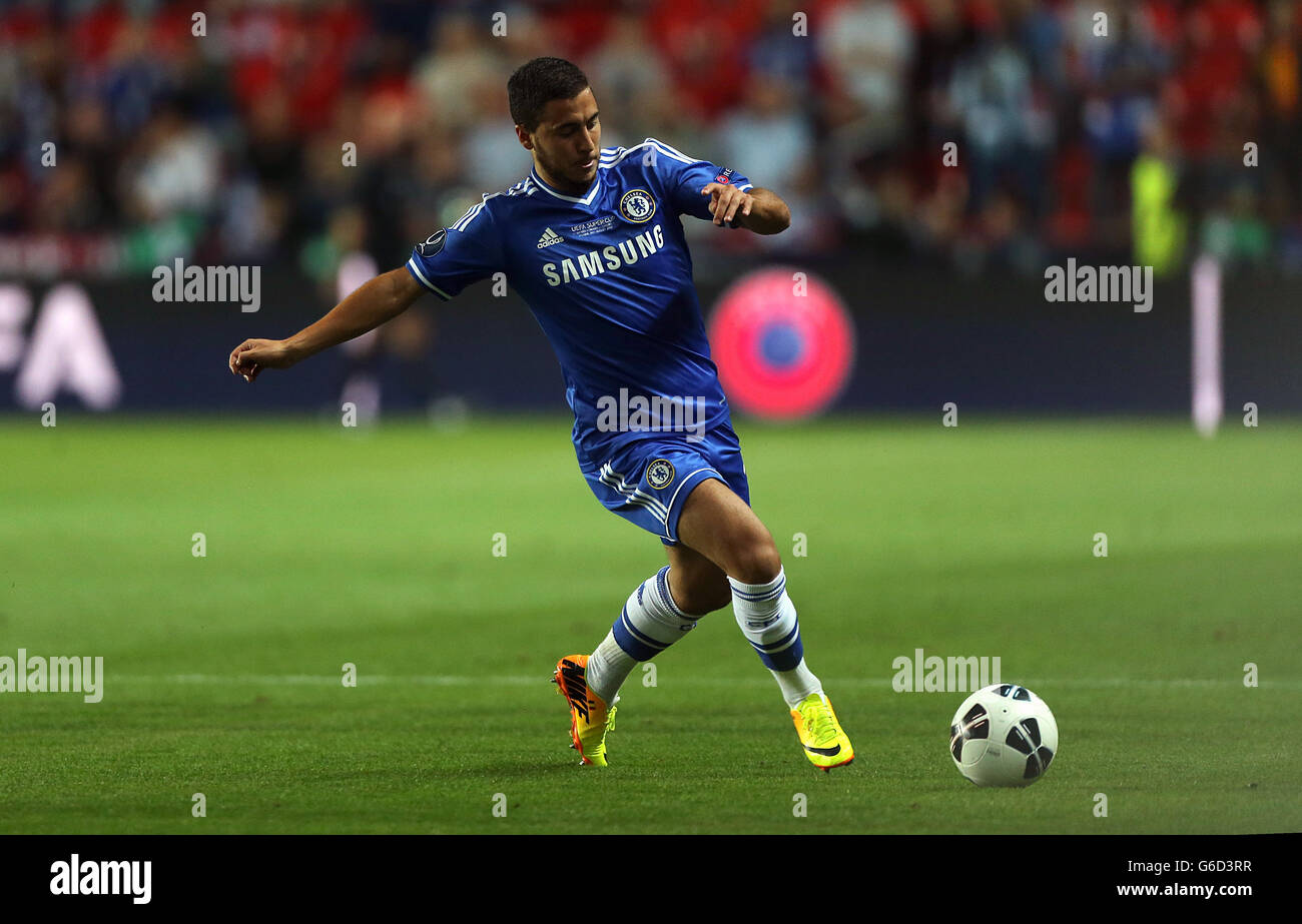 Soccer - UEFA Super Cup - Bayern Munich v Chelsea - Eden Arena. Eden ...