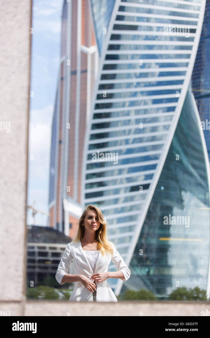 Portrait of business woman Stock Photo - Alamy