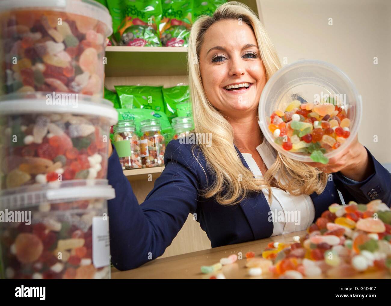 Melissa Burton, founder of confectionary company Goody Good Stuff ...