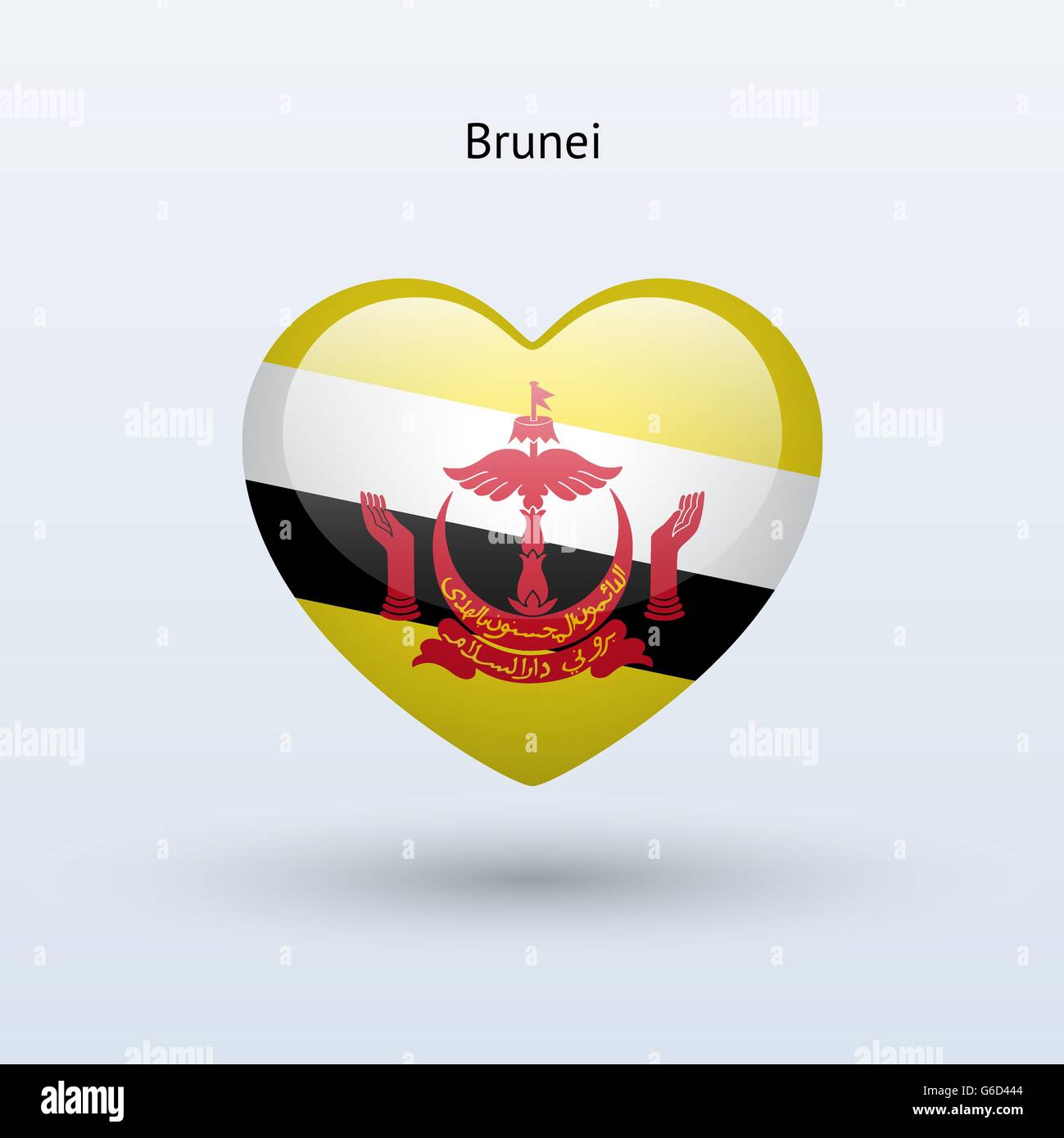 Brunei flag template Stock Vector Images - Alamy