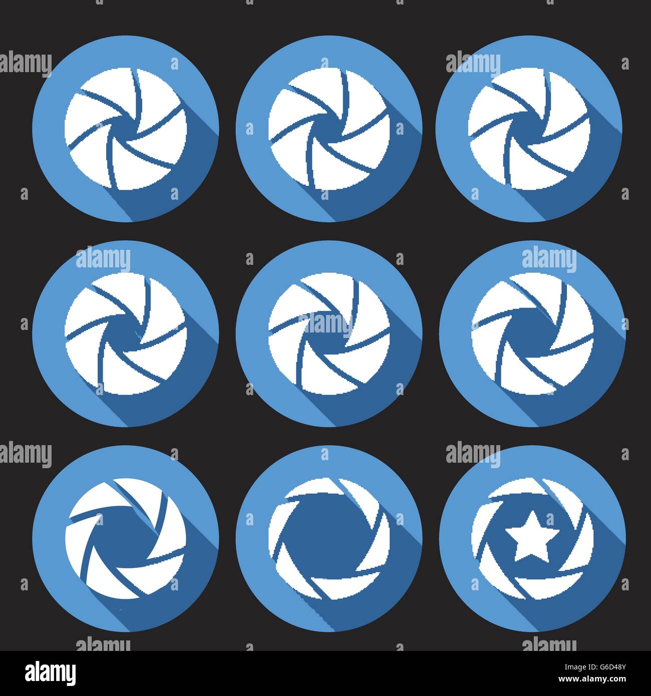 Long shutter photo Stock Vector Images - Alamy