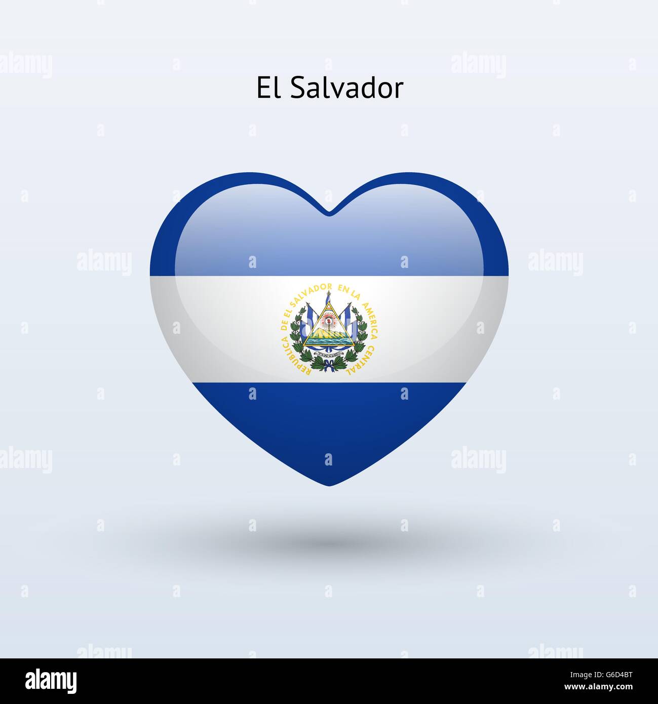 Happy flag el salvador Stock Vector Images - Alamy