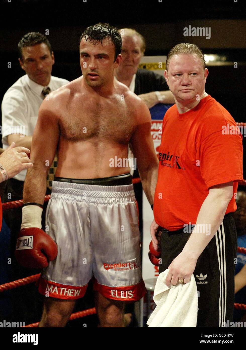 Action sport boxing audley harrison hi-res stock photography and images ...