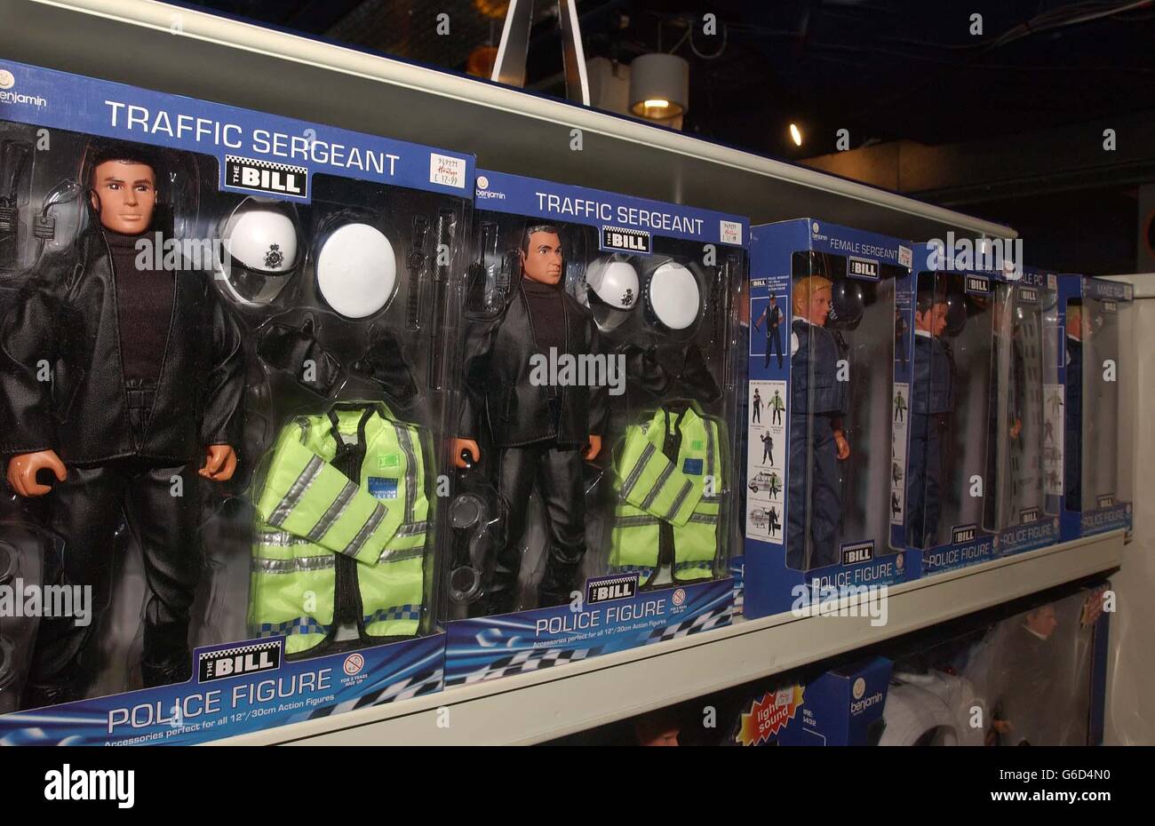 Police Dolls at Hamleys Stock Photo - Alamy