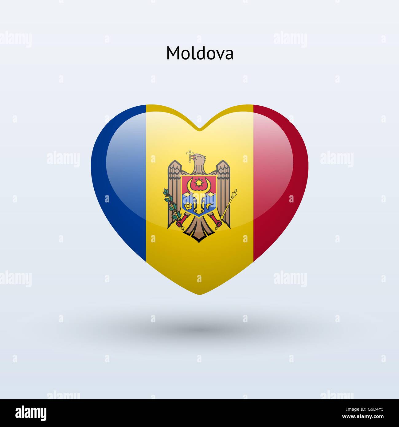 Love Moldova symbol. Heart flag icon Stock Vector Image & Art - Alamy