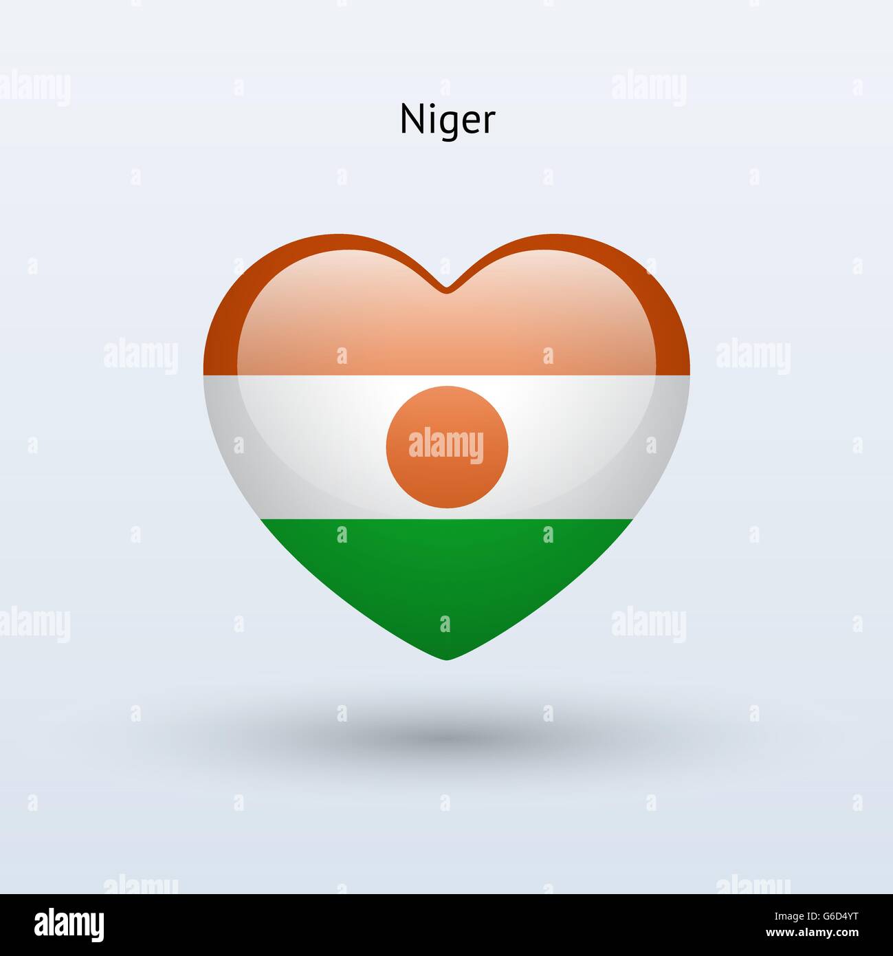 Niger flag official colors Stock Vector Images - Alamy