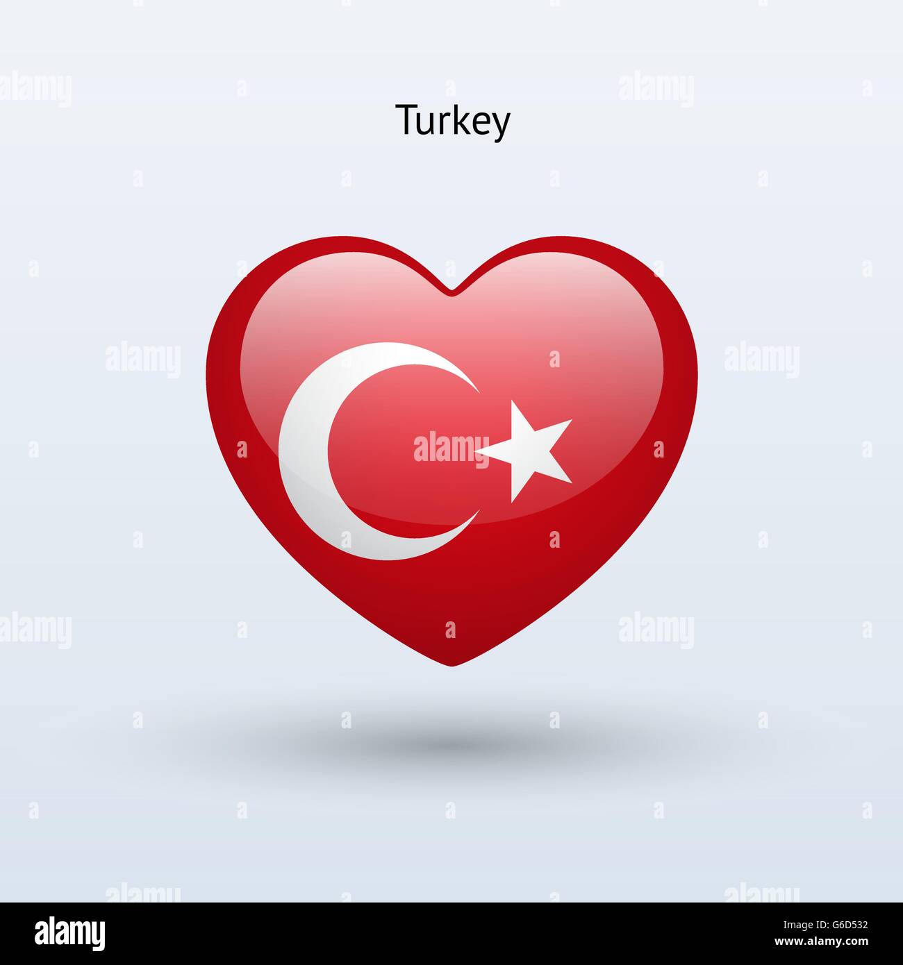 Love turkey sign heart hi-res stock photography and images - Alamy