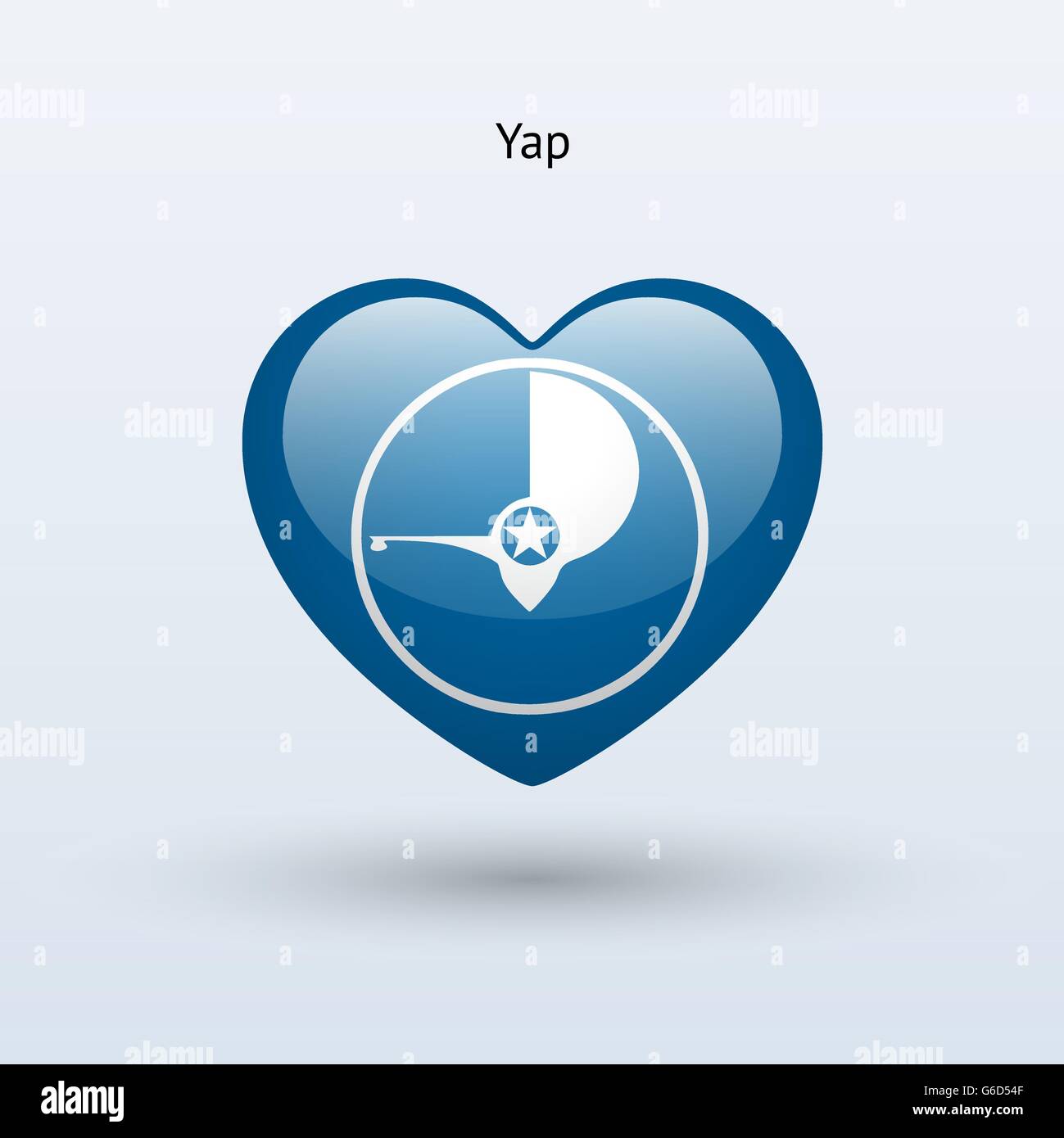 Yap flag Stock Vector Images - Alamy