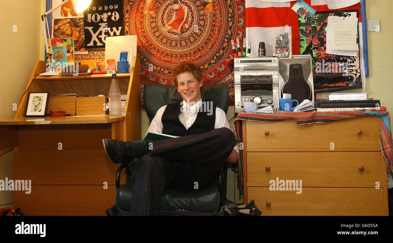 Prince Harry at Eton Stock Photo - Alamy