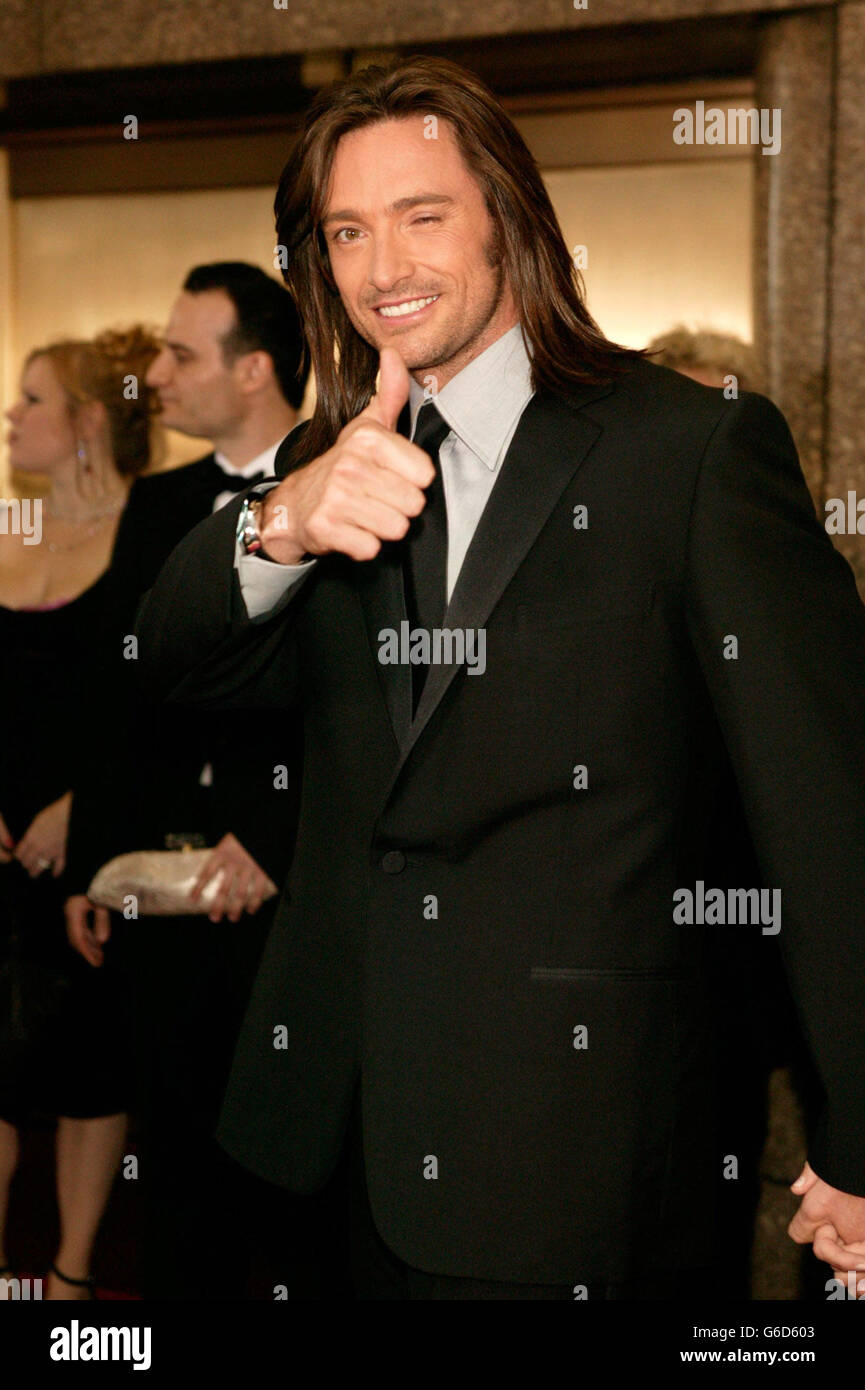 Tony Awards - Hugh Jackman. Actor Hugh Jackman arrives at the 2003 Tony ...