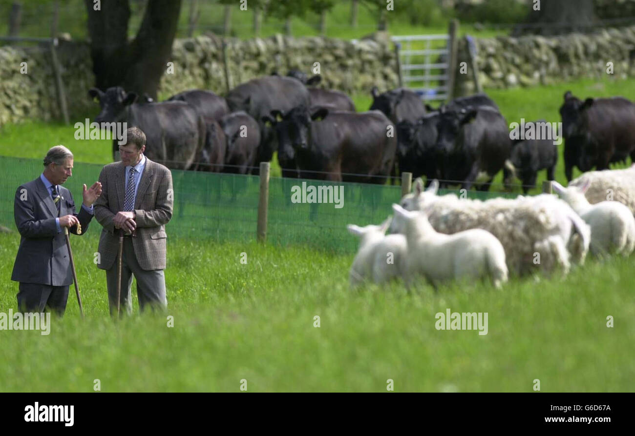 HRH The Prince of Wales in Scotland Stock Photo - Alamy