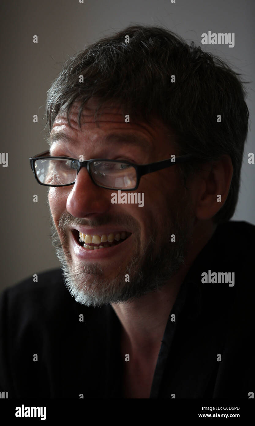 Robin Mcalpine from the Jimmy Reid Foundation during a press conference ...