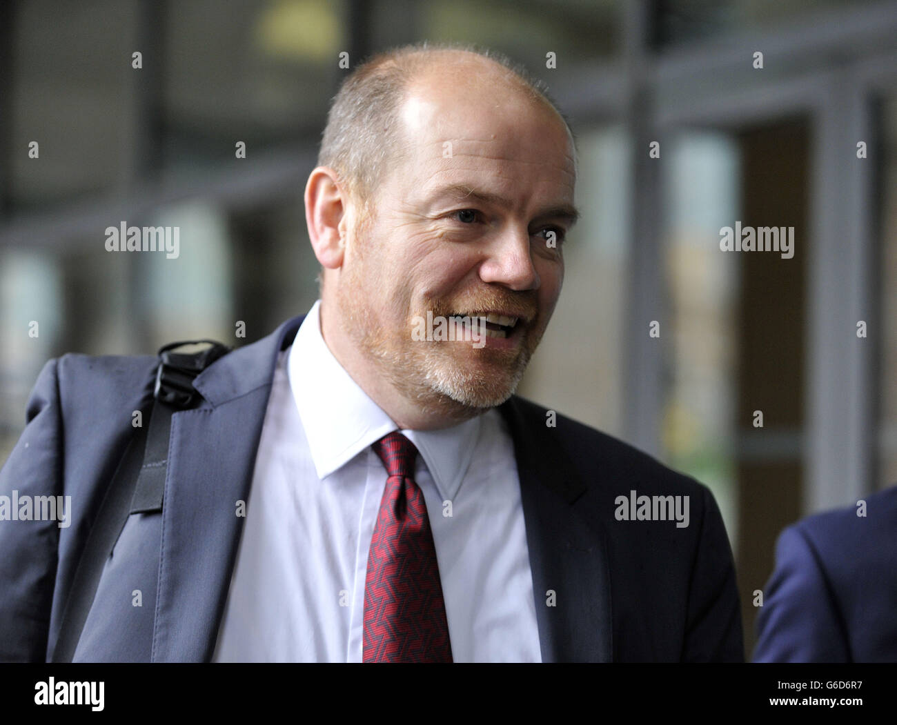 Mark Thompson, former BBC director general, arrives at Portcullis House ...