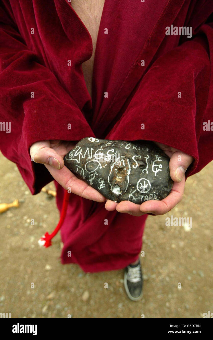 Kevin Carlyon, High Priest of the British Coven of White Witches with ...