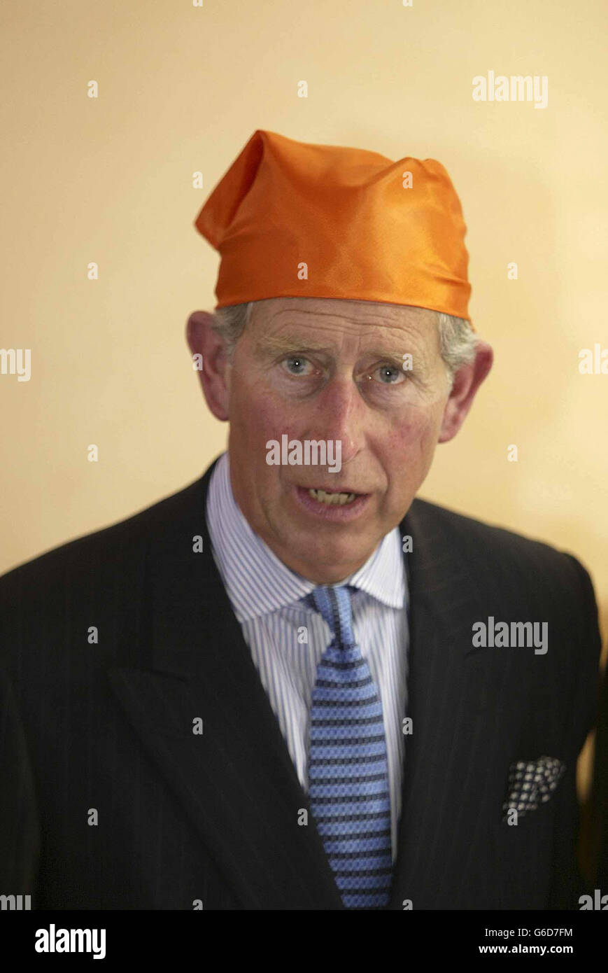 Royal religion looking up prince charles prince of wales hi-res stock ...