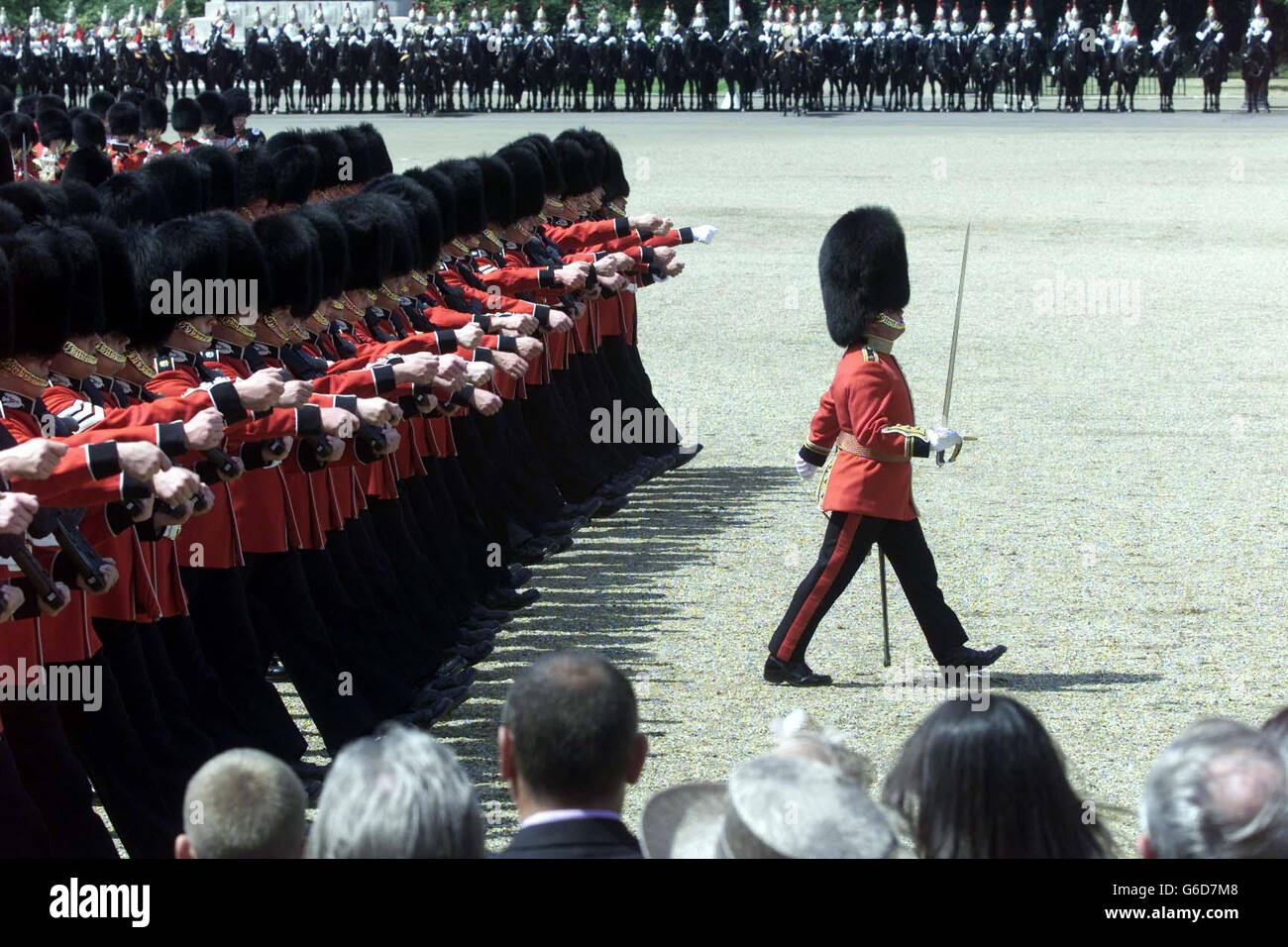 Royal soldier marching profile bearskin busby military cptestxxi hi-res ...