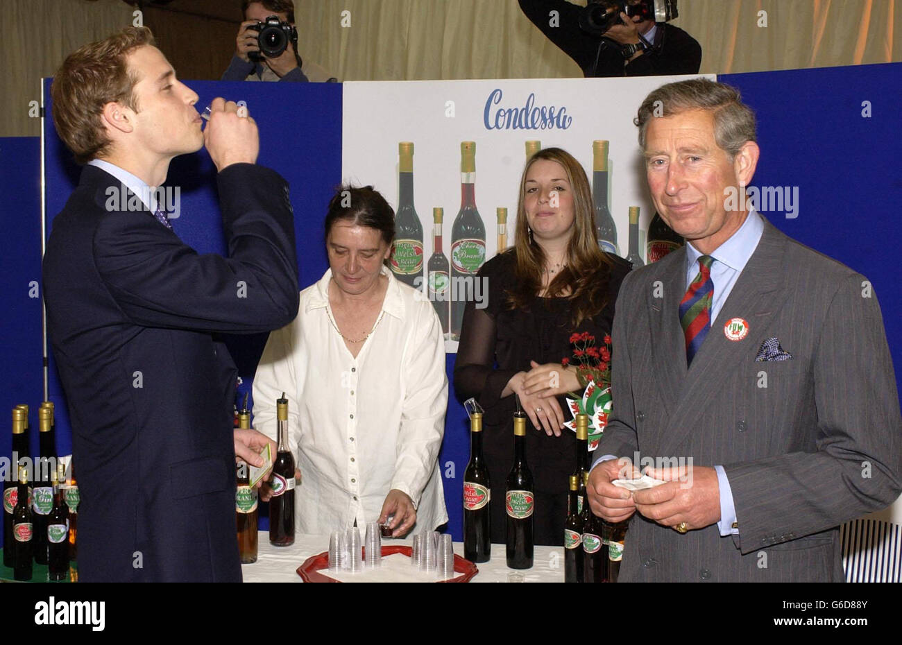Prince Charles and Prince William Stock Photo - Alamy