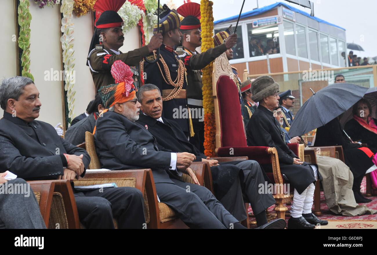 U.S. President Barack Obama and Indian Prime Minister Narendra Modi ...