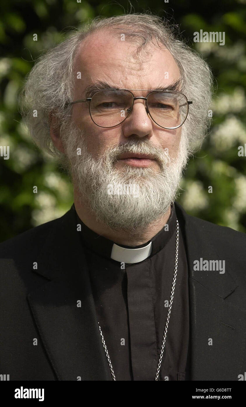 Dr Rowan Williams Stock Photo - Alamy