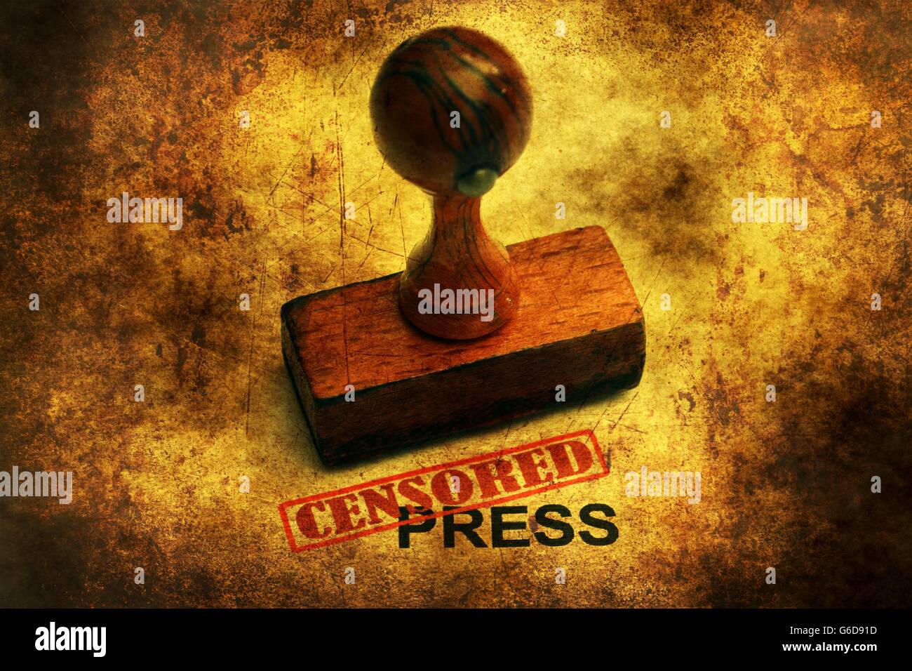 Censored press grunge concept Stock Photo - Alamy
