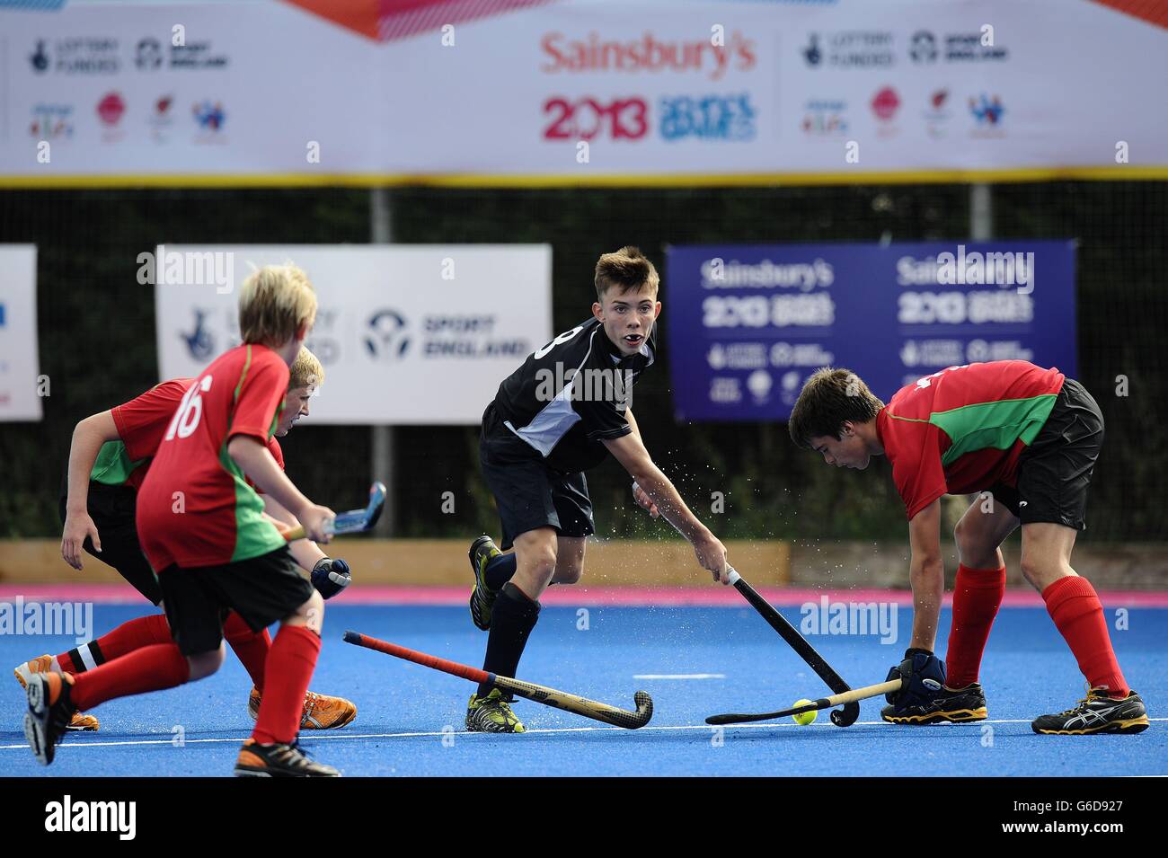 Scotland's Jack Jamieson is tackled by Wales' Aiden Davidson in the Boy ...