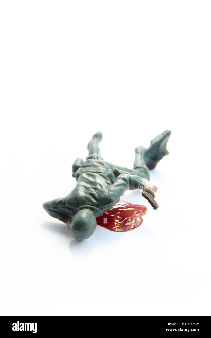 Toy Soldier Commander Stock Photo - Alamy