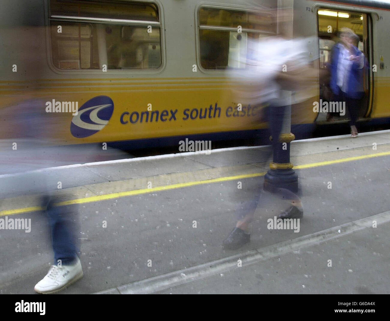 A train from Connex South Eastern, which was stripped of its multi ...