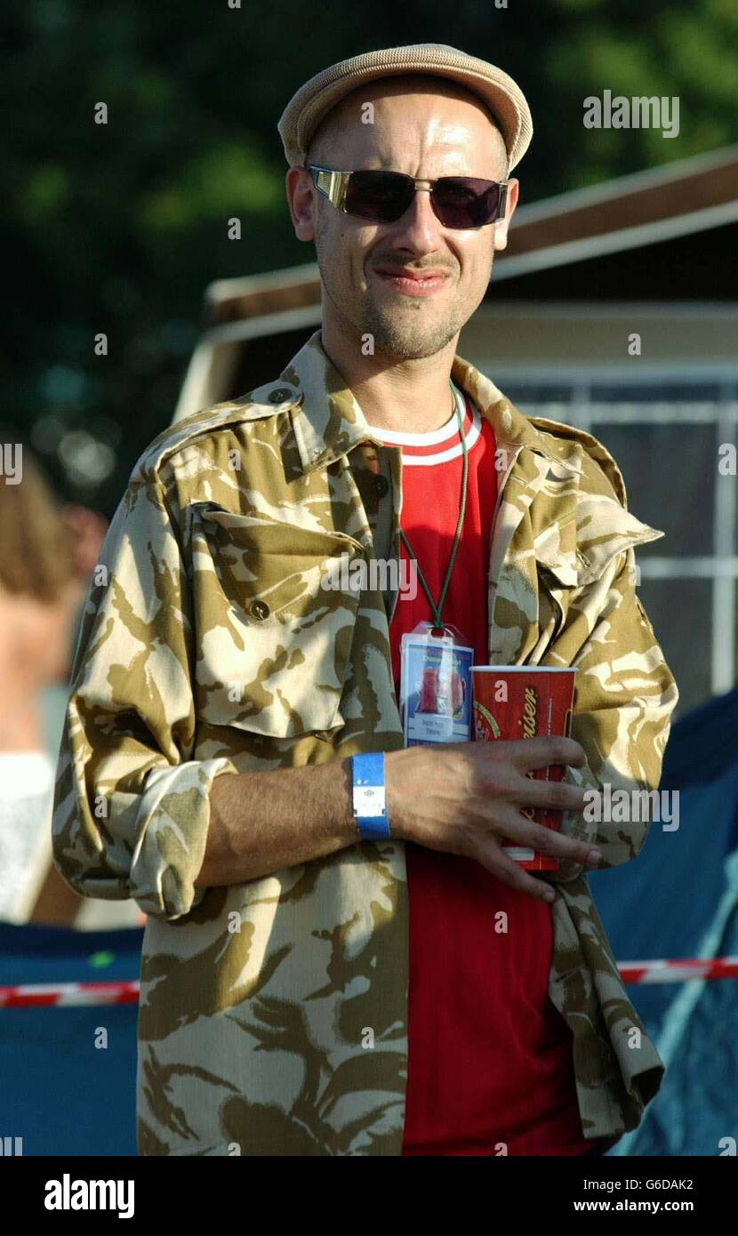 Glastonbury Dan Pepe Stock Photo - Alamy