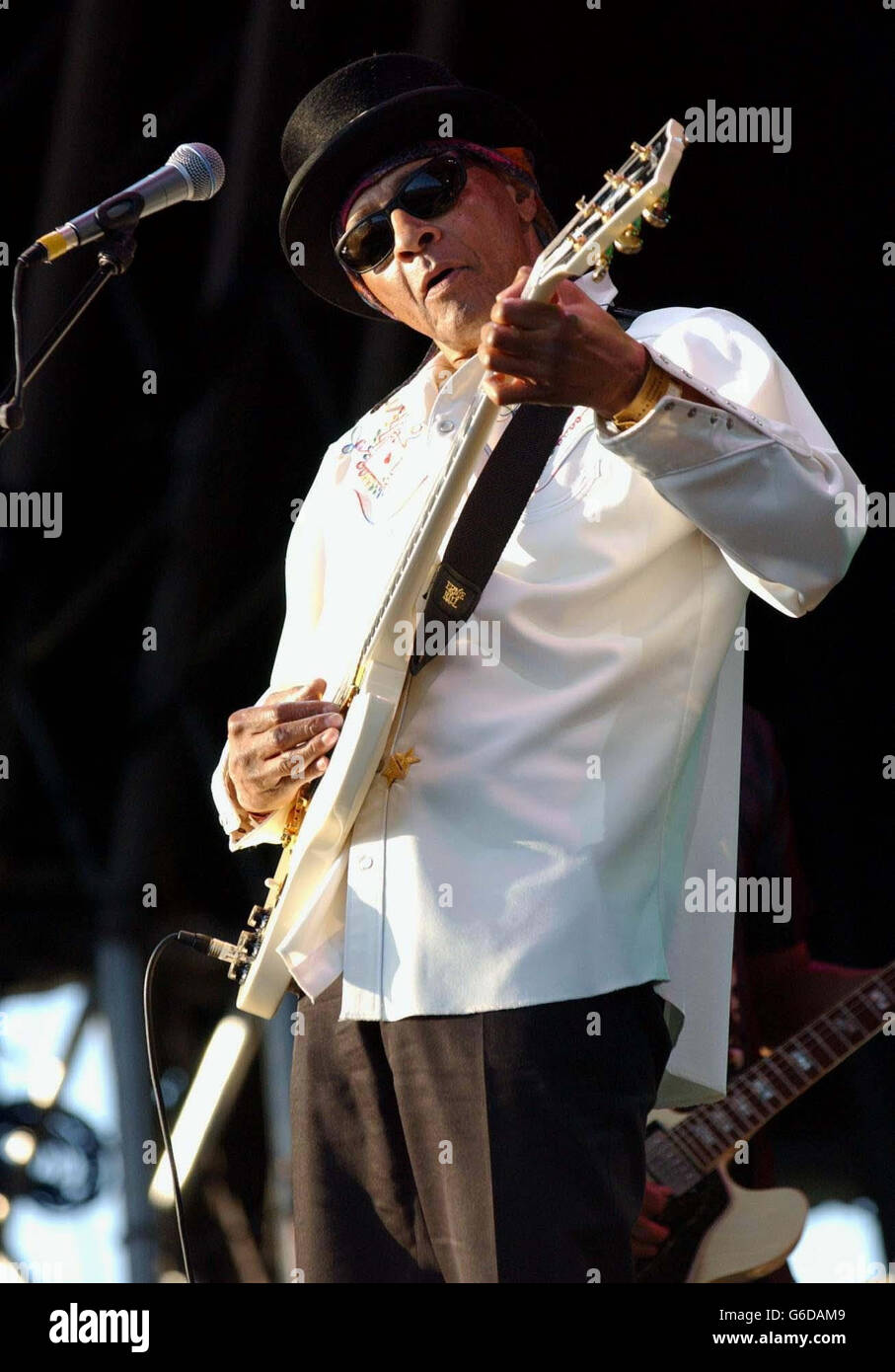 Glastonbury - Arthur Lee of Love Stock Photo - Alamy
