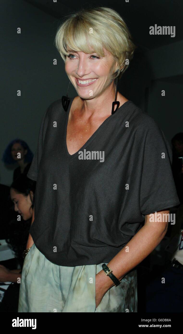 Maria Grachvogel Front Row - London Fashion Week 2013 Stock Photo - Alamy