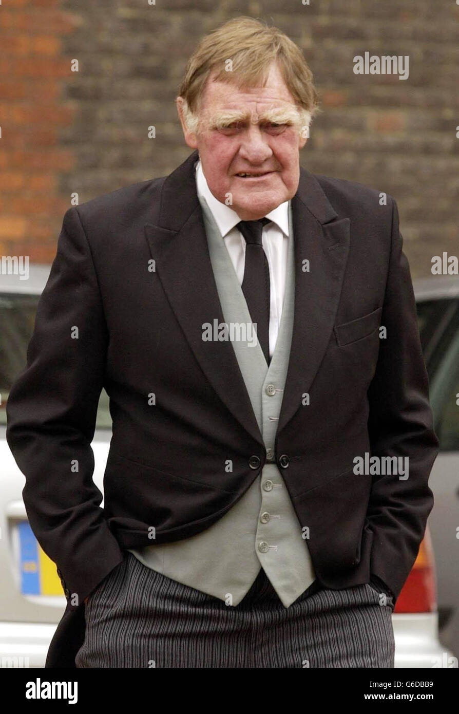 For The Funeral Of Sir Denis Thatcher High Resolution Stock Photography ...