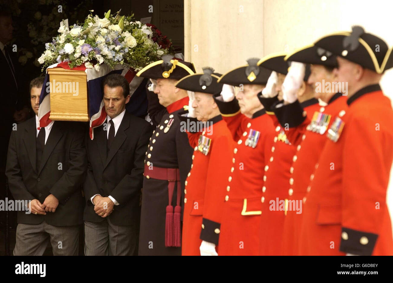 For the funeral of sir denis thatcher hi-res stock photography and ...