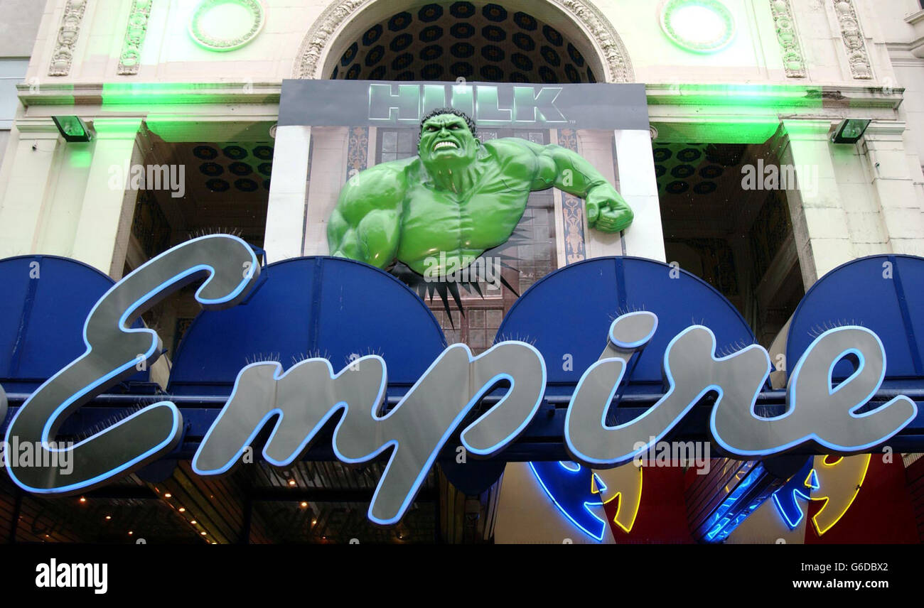 The Hulk Premiere Stock Photo - Alamy