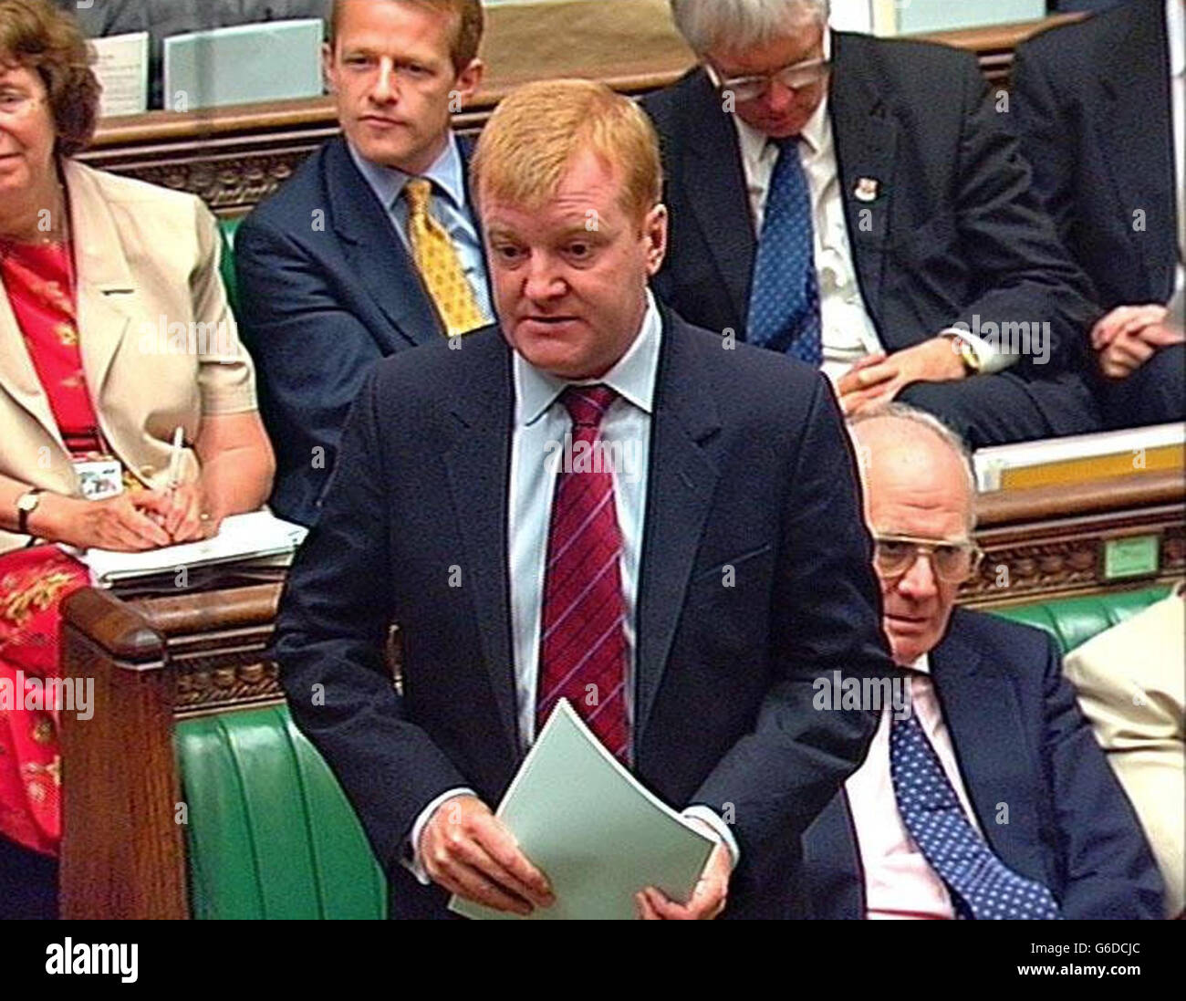 Video grab of the leader of the house of commons hi-res stock ...