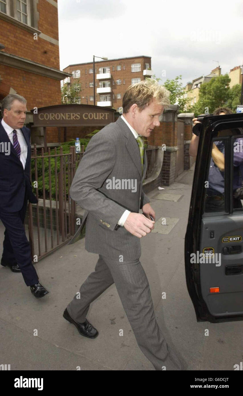 Gordon Ramsay - David Dempsey Inquest Stock Photo - Alamy