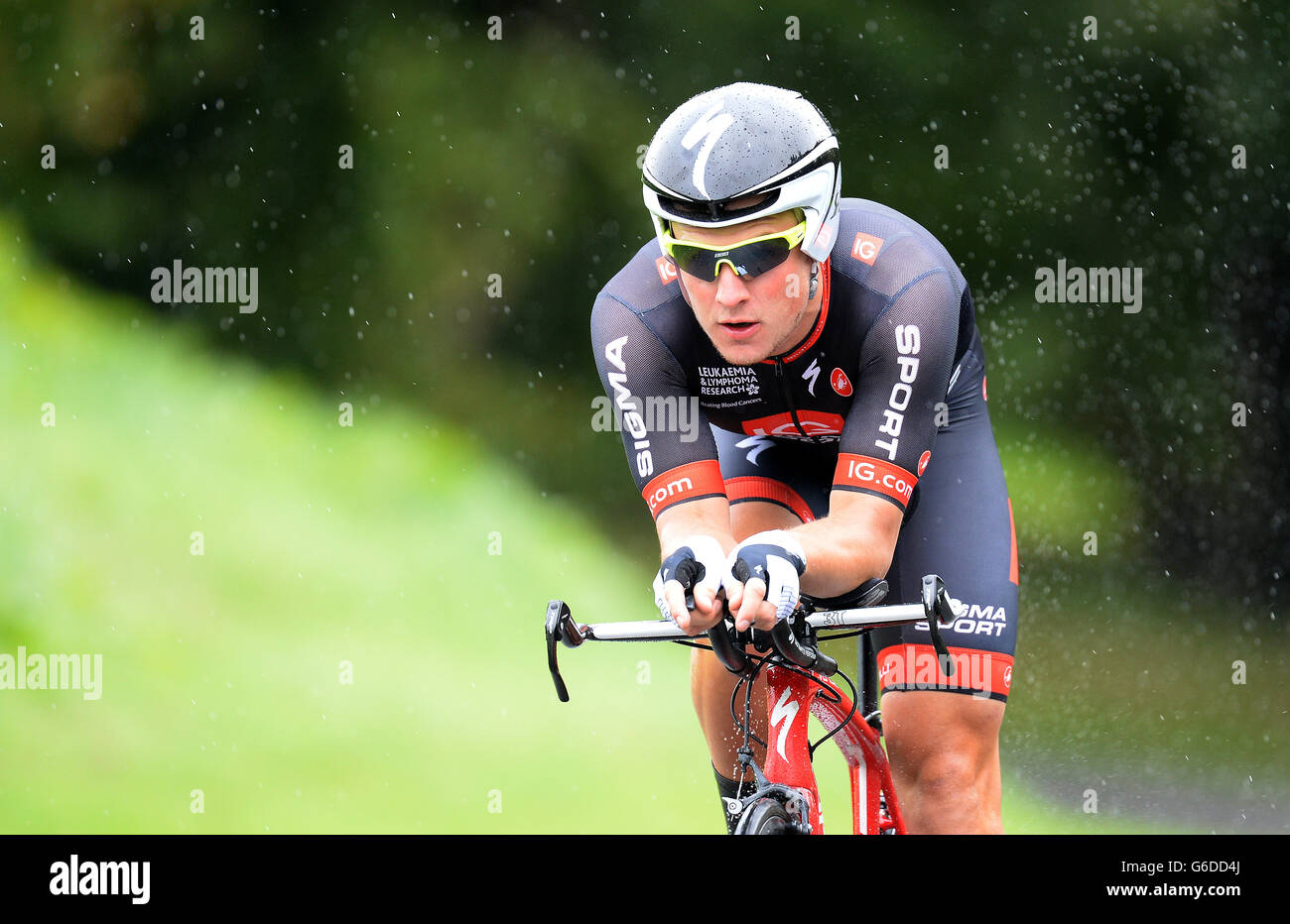 Matthew Cronshaw of Team IG Sigma Sport in action during Stage Three ...