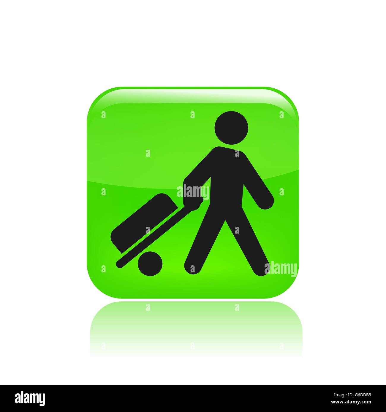 Vector illustration of single isolated travel icon Stock Vector Image ...