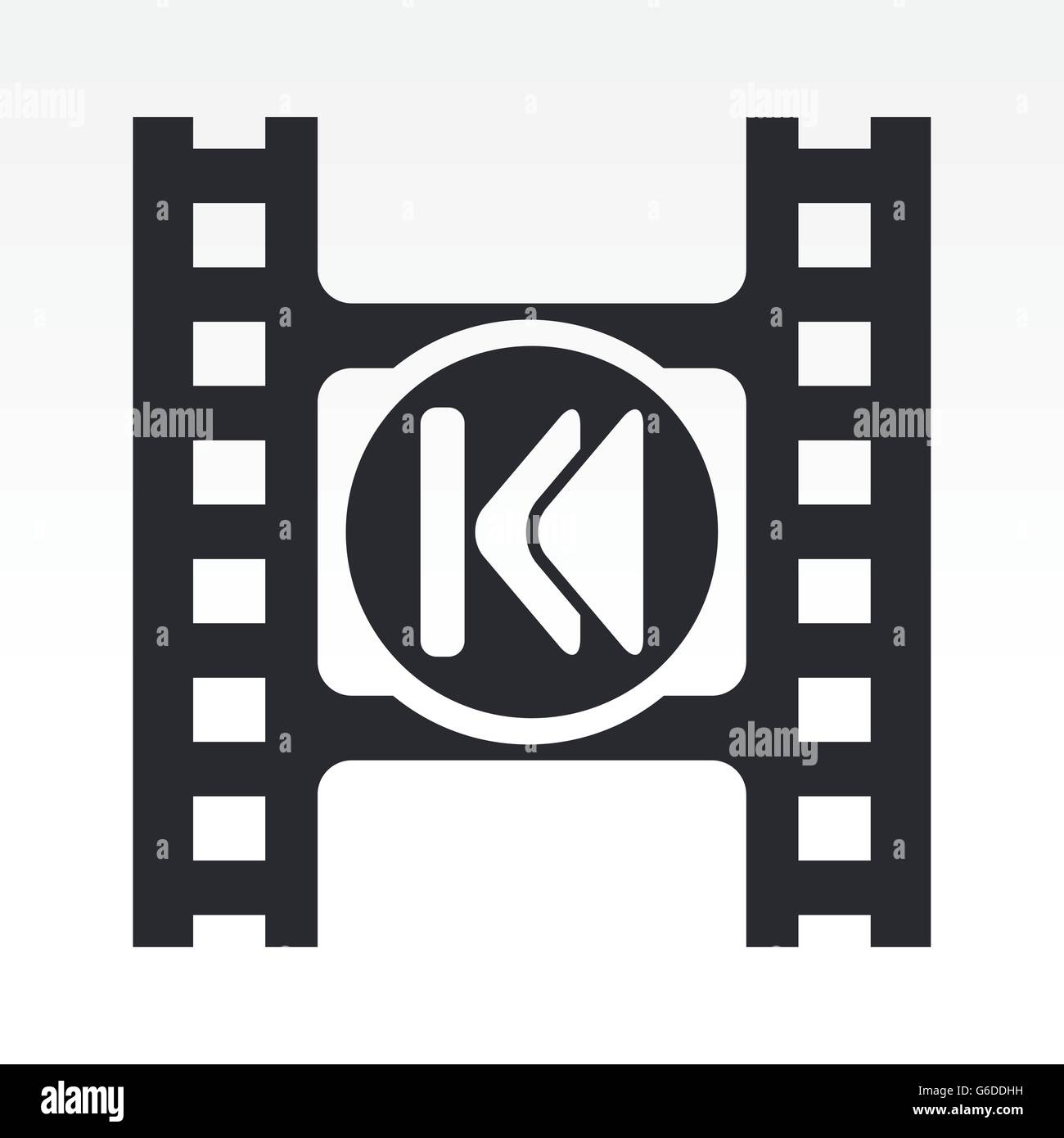 Vector illustration of single isolated player icon Stock Vector Image ...