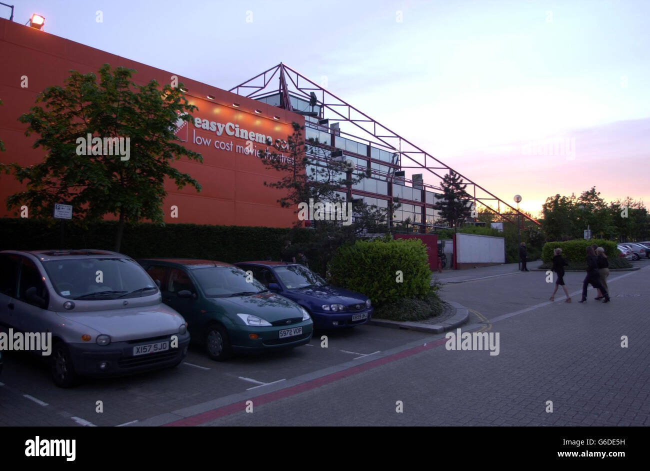 Undated photo of the outside of the easyCinema in Milton Keynes Stock ...