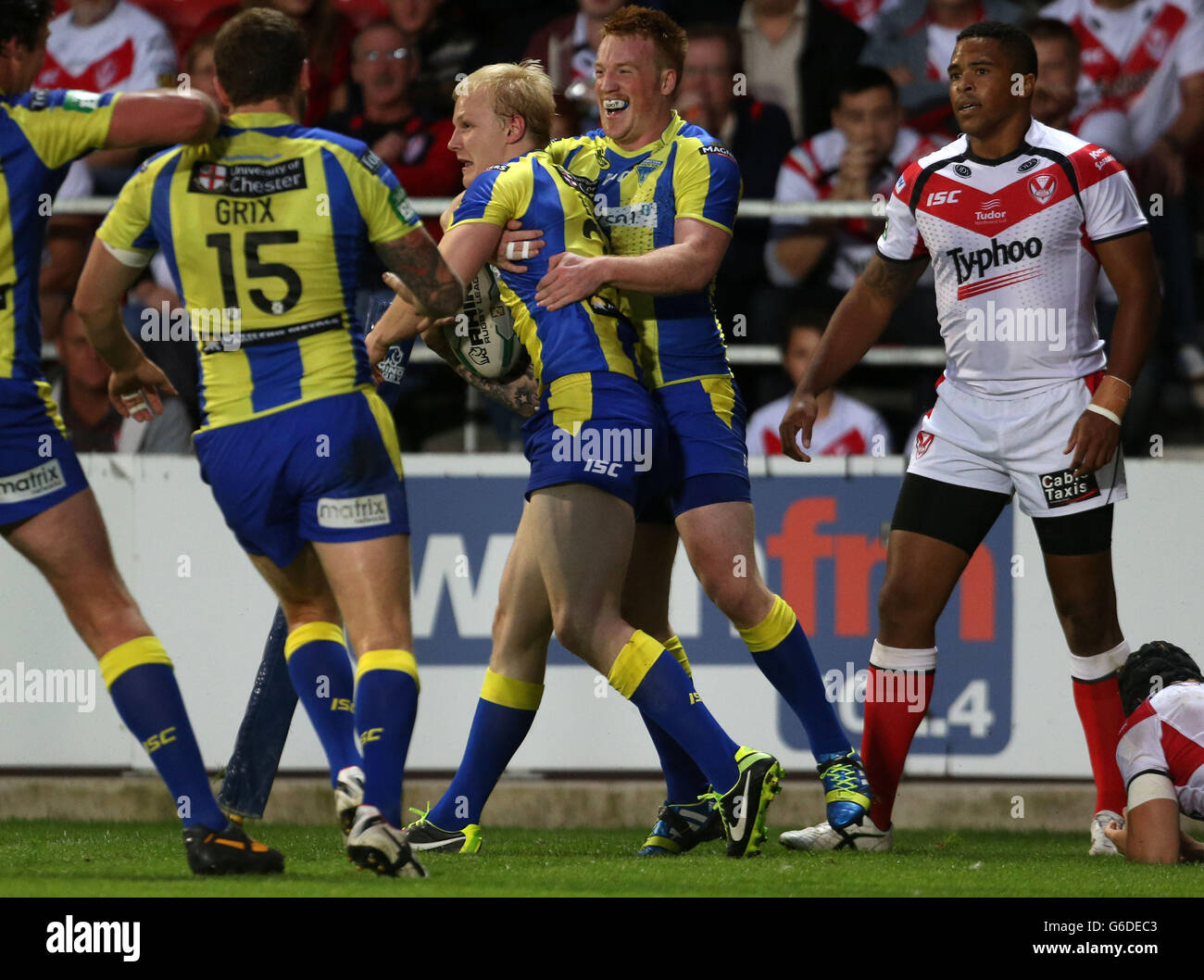 Rugby League - Super League - St Helens v Warrington Wolves - Langtree ...