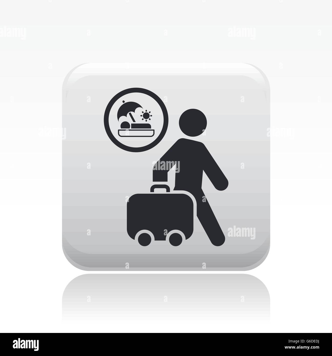 Vector illustration of single isolated holiday icon Stock Vector Image ...