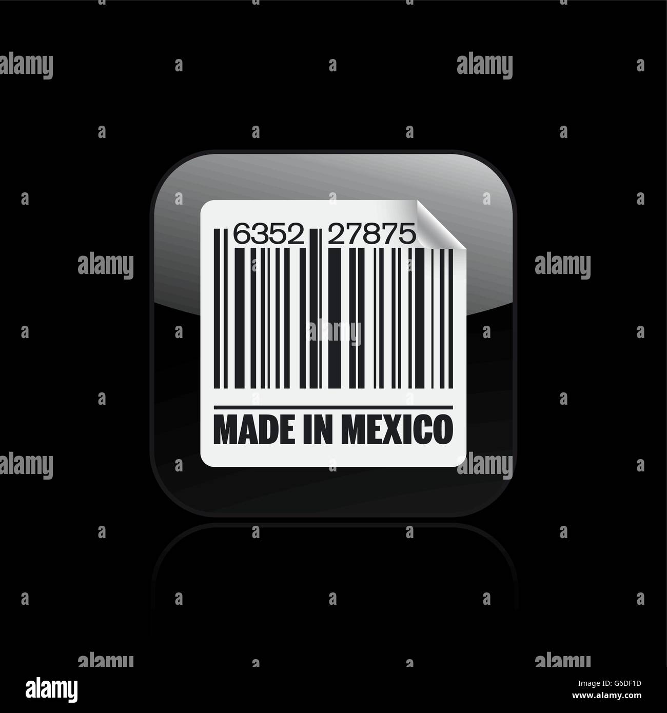Mexico barcode Stock Vector Images - Alamy
