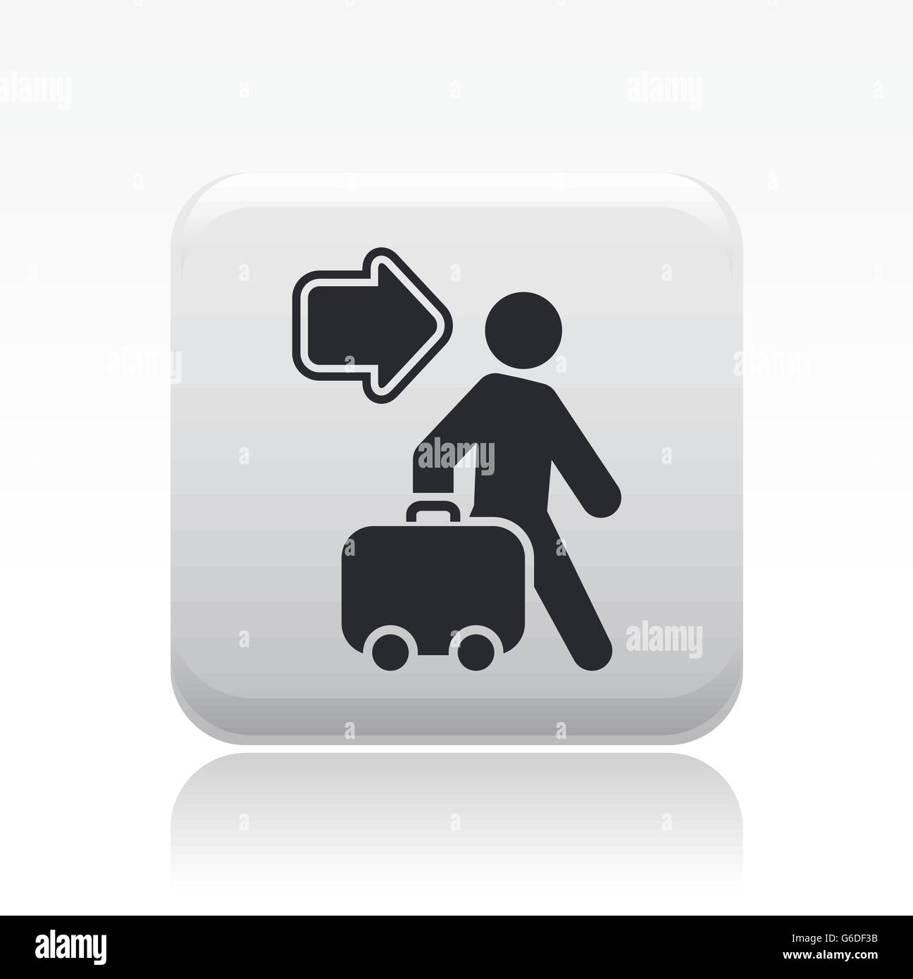 Vector illustration of single isolated travel icon Stock Vector Image ...