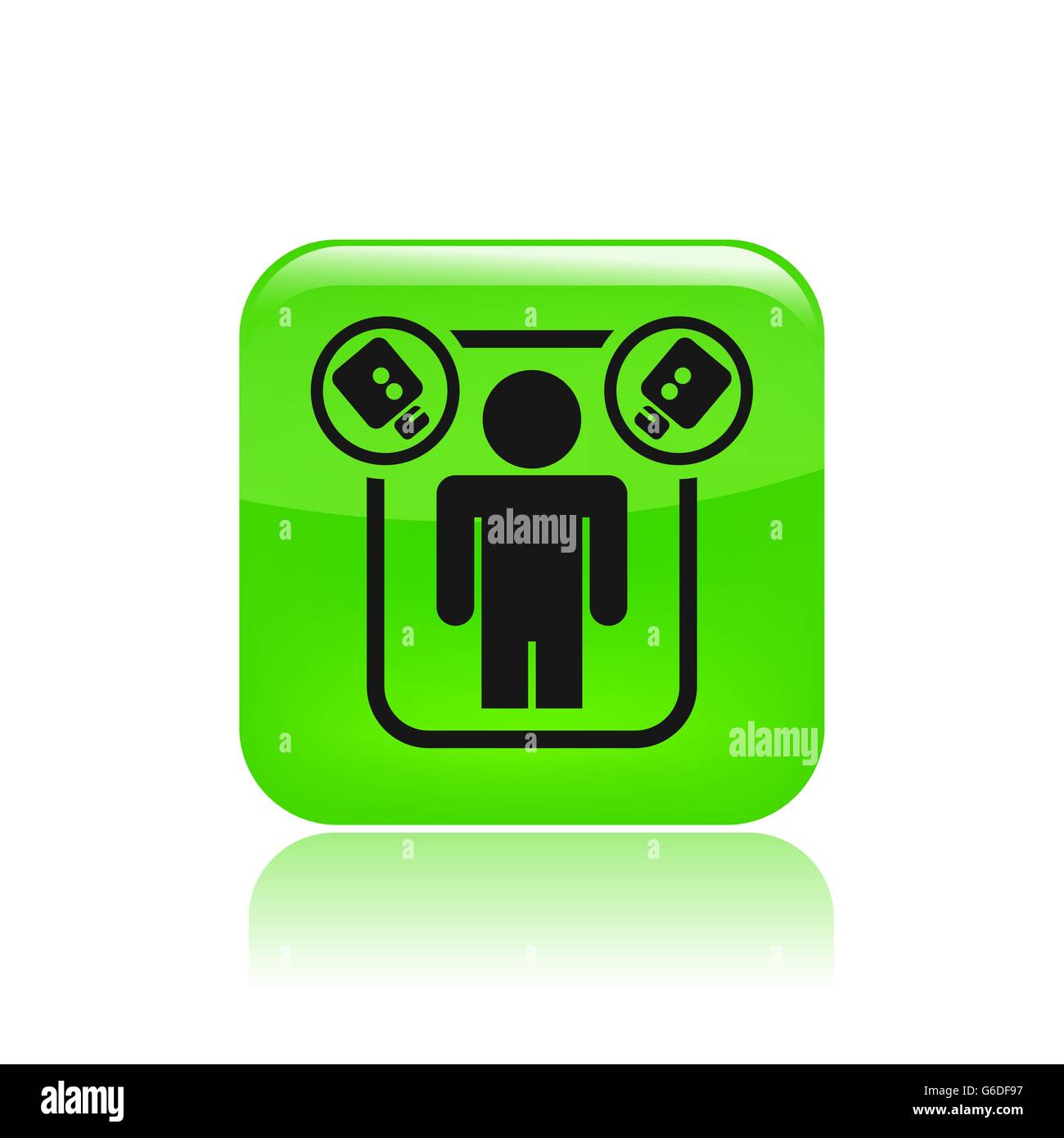 Vector illustration of single isolated spy icon Stock Vector Image ...