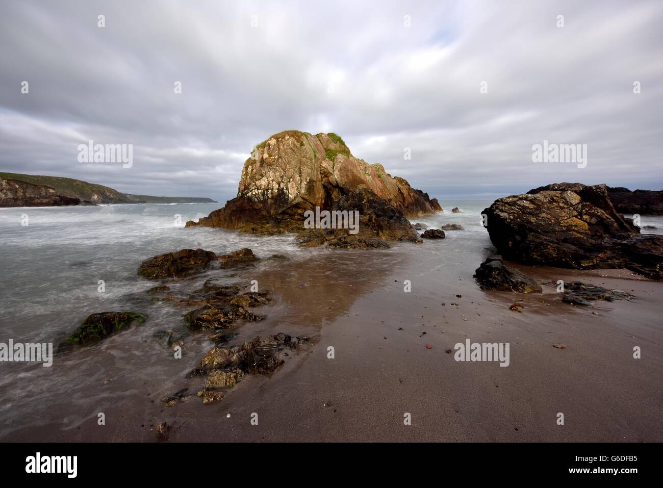 Kennack sands beach on the Lizard peninsular Cornwall UK Stock Photo ...