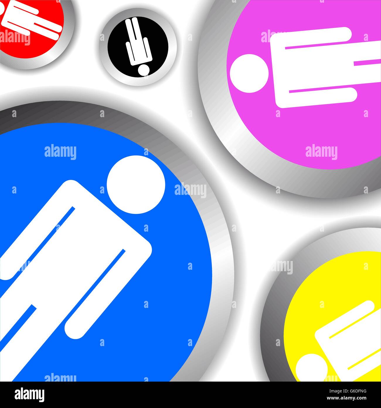 Vector illustration of confusion concept icon Stock Vector Image & Art ...