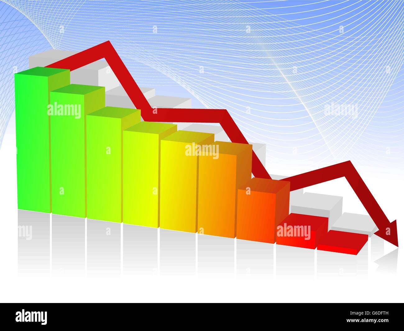 Vector illustration of crisis design concept Stock Vector Image & Art ...