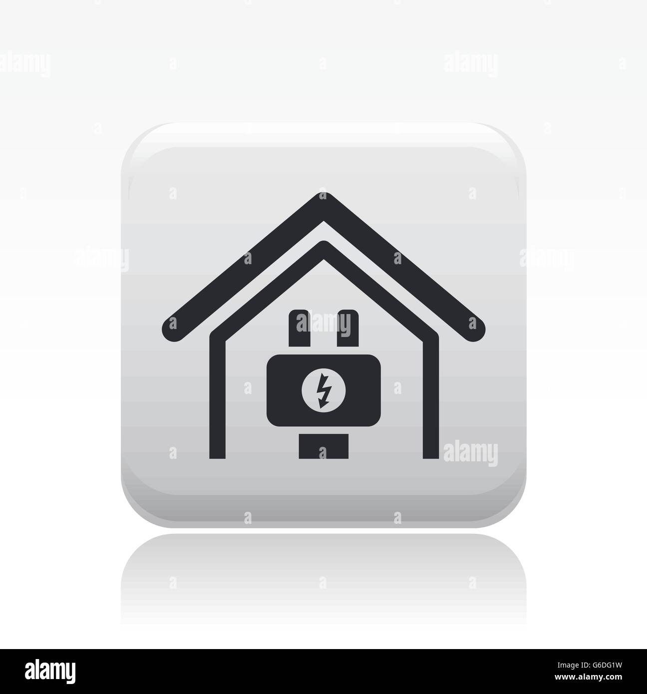 Vector illustration of single isolated energy icon Stock Vector Image ...